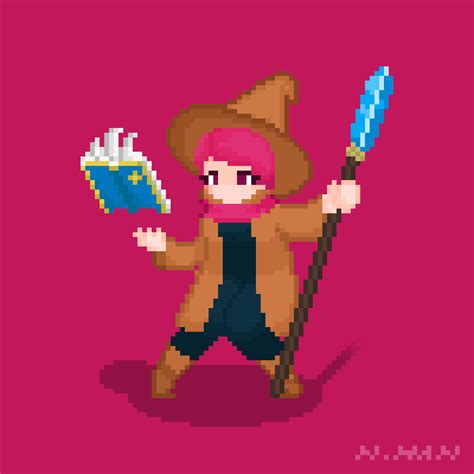 Pixilart Wizard By Normal Man
