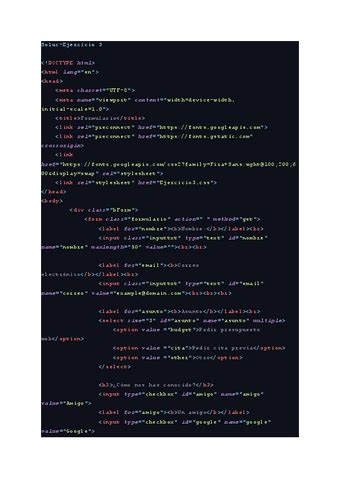 Soluc Ejercicio Html Pdf