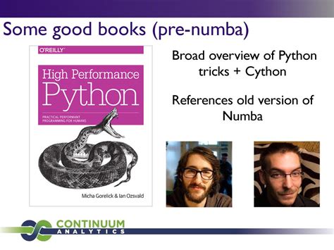 Performance Python And Introduction To Numba Speaker Deck