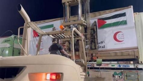 عملية الفارس الشهم 3 جسور الخير تمتد من الإمارات إلى غزة