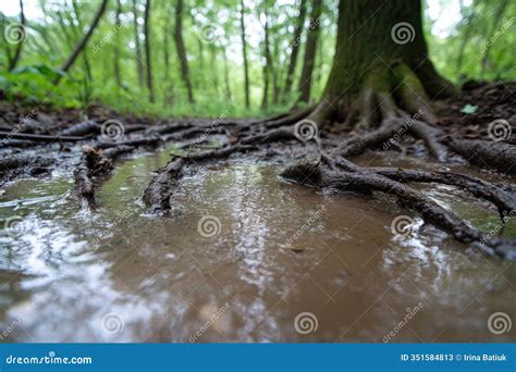 Root System Complex Underground Structure Enhancing Water Absorption