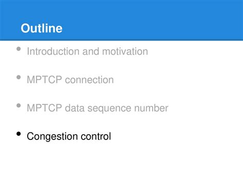 Multipath Tcp Yifan Peng Oct 11 Ppt Download