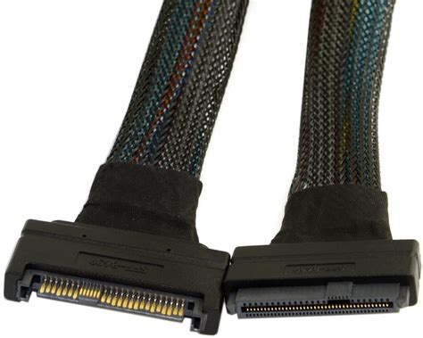 U2 U2 Sff 8639 Nvme Pcie Ssd Cable Male To Female Extension 50cm 68pin
