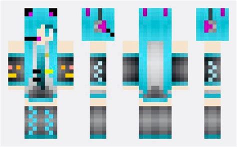 Pin By Pinner On Minecraft Skin Minecraft Skins Hatsune Miku Hatsune