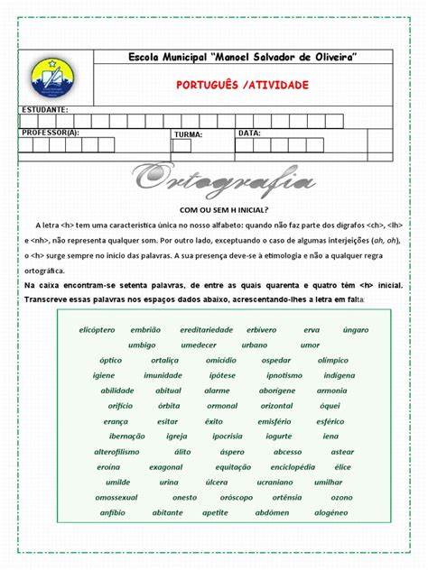 Ortografia 7 Ano Pdf