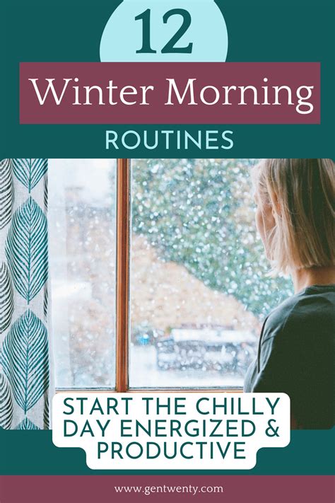 The Ultimate Winter Morning Routine For A Productive Day GenTwenty