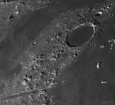 Like Flying Over Plato Crater And Vallis Alpes Lunar Valley