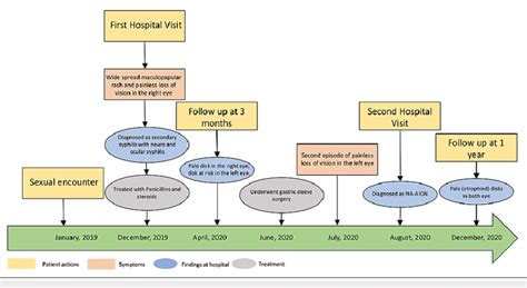 Timeline Of Events From Sexual Encounter Till Final Follow Up At One