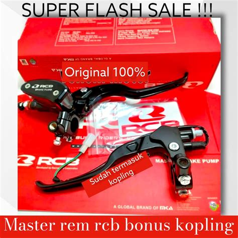 Jual Master Rem Kanan RCB 14mm Masterem Racing Boy Oval Vario Xabre Rx