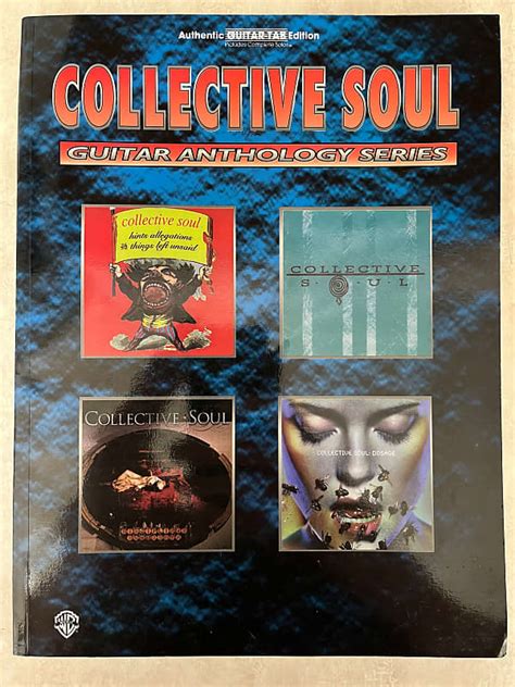 Collective Soul Guitar Anthology Guitar Tab Tablature Reverb