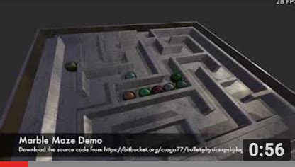 Bulletphysics QML Plugin Source Code Qt3D Demos Qt Forum