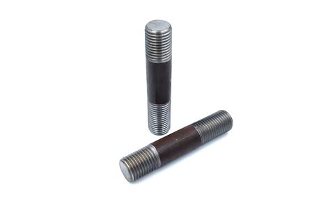 Large Double End Studs 1 To 1 1 8 Diameter Partially Threaded Studs