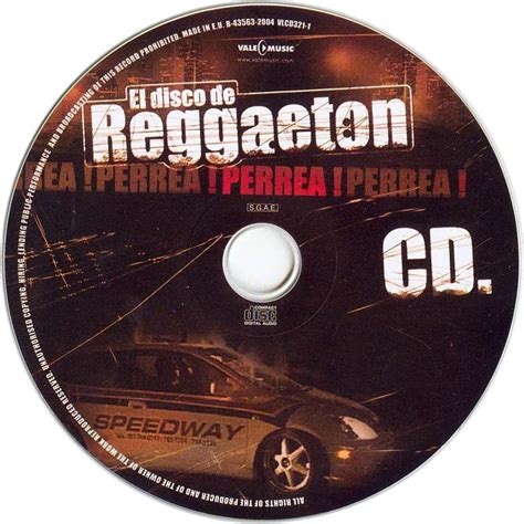 Carátula Cd De El Disco De Reggaeton Portada