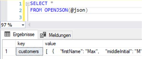 SQL Server Vs JSON Data Warehousing Bissantz Company