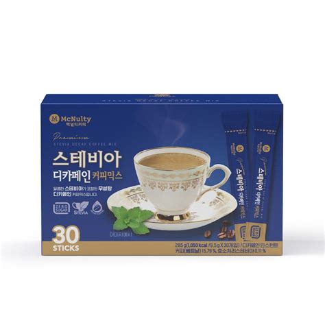 맥널티 제로슈가 스테비아 커피믹스디카페인30t100t 핫초코 사은품증정 티몬