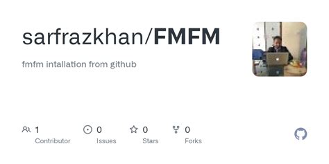 GitHub Sarfrazkhan FMFM Fmfm Intallation From Github