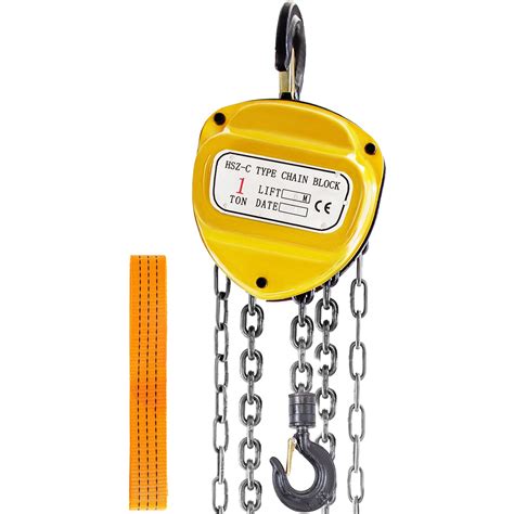 Vevor Chain Hoist 2200lbs 1ton Chain Block Hoist Manual Chain Desertcart India