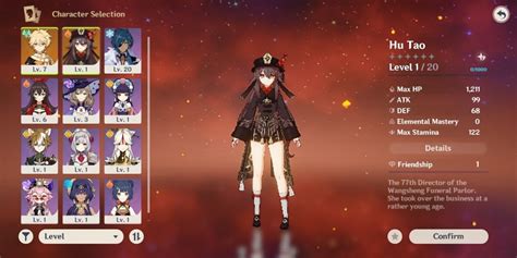 Genshin Impact Starter Account Asia Ar 10 Hu Tao Video Gaming Video