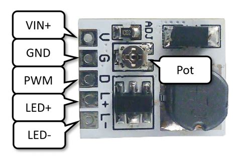 Dim High Power LED With Arduino And LD24AJTA MINI