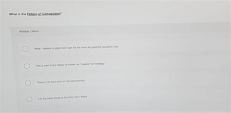 Solved What Is The Follocy Of Compositionmultiple