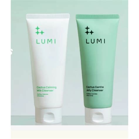 Lumi Cactus Calming Milk Cleanser 150mlgentle Jelly Cleanser 120ml