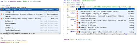 Intellijwebstorm Nodejs Code Completion With Custom Required