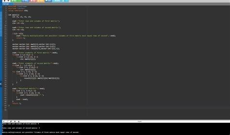 Matrix Multiplication In Cc Coding Challenge 50100 Is The Fifty Day Jyoti Mudalagi