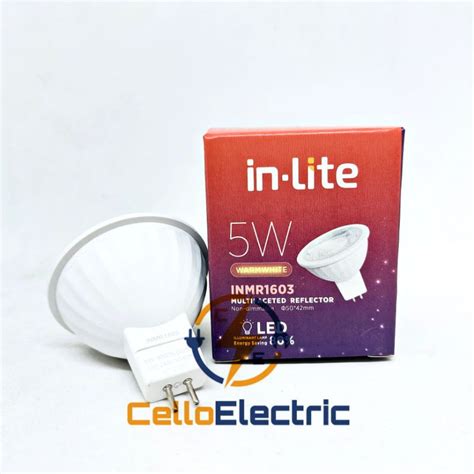 Jual Lampu Led Inlite 5 W MR 16 Led Spot Halogen In Lite MR16 5 Watt