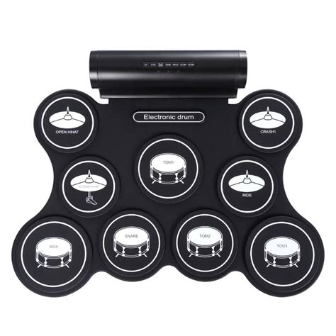 Portable Stereo Digital Electronic Roll Up Drum Ki Vicedeal