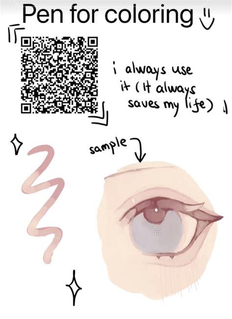 Ibis Paint X Qr Code Brush For Coloring And Rendering Artofit