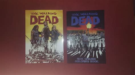 The Walking Dead Adult Coloring Book Set