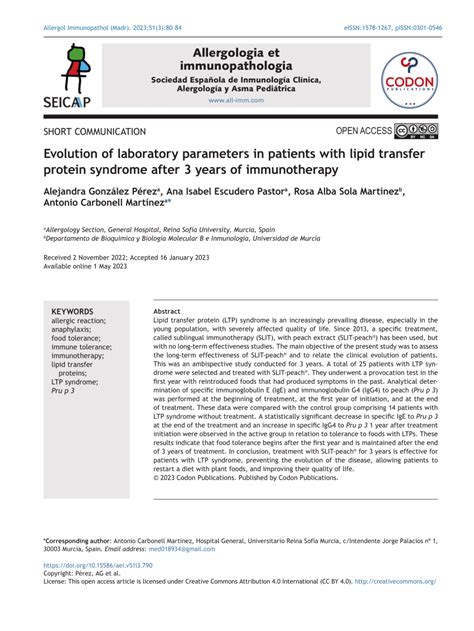 Pdf Evolution Of Laboratory Parameters In Patients With Lipid