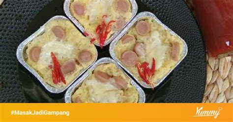 Resep Schotel Mie Sosis Keju Jagomasakminggu6periode2 Sederhana