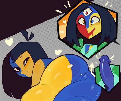 Rule 34 1futa 1girls 3 Eyes Ass Ass Grab Blush Dickgirl Drooling Ena