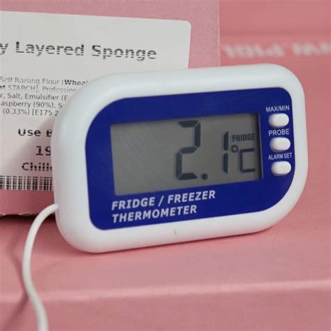 Fridge Or Freezer Thermometer Internal External Sensors 810 225