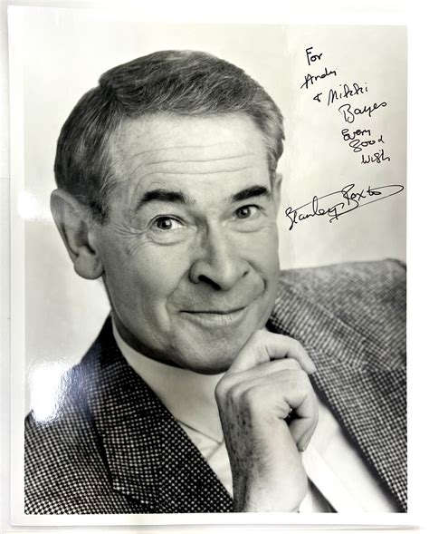 Lot Stanley Baxter Scottish Actorcomedian Original Autographed Black And White Headshot