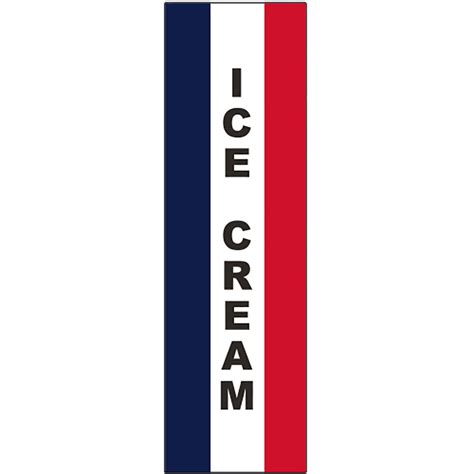 sqf 3x10 icecream ice cream 3′ x 10′ message square flag hanover flag