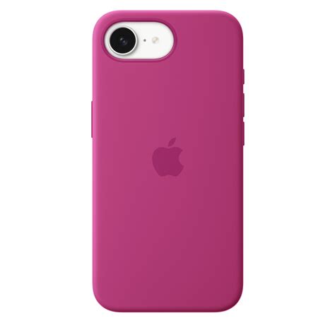Iphone 16e Silicone Case Fuchsia Apple