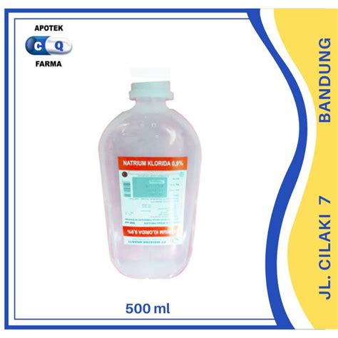 Promo Larutan Nacl 0 9 Diskon 12 Di Seller Apotek Cq Farma Store