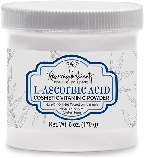 L Ascorbic Acid Powder Cosmetic Vitamin C Powder For Face