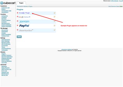How Can I Create A Plugin Using The Code Hooks System Cubecart