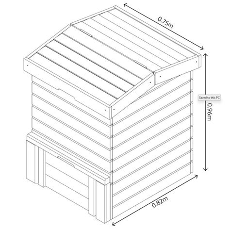 Zest Eco Hive Composter Compost Bins Composter