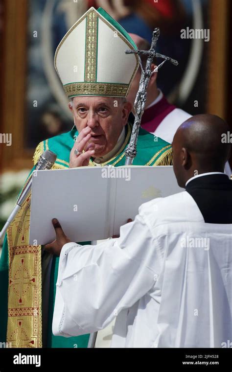 July 3 2022 Pope Francis Concelebrates With Cardinal Paul Richard