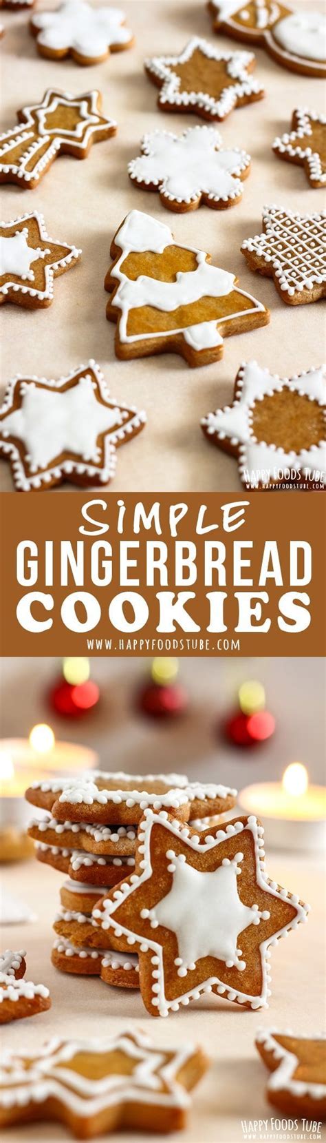 Simple Gingerbread Cookies Recipe Gingerbread Cookies Christmas