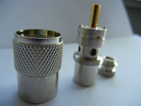Conector Uhf Macho Pu Solda Rg 213 Redutor Rg 58 R 8 19 Em