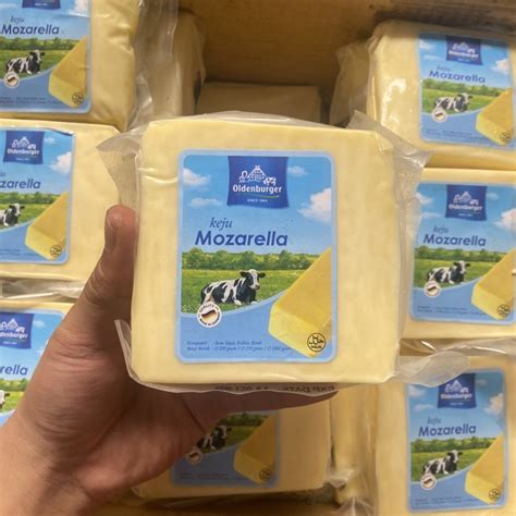 Jual Keju Mozarella Oldenburger 1 Kg Moza Mozarela Olden Burger