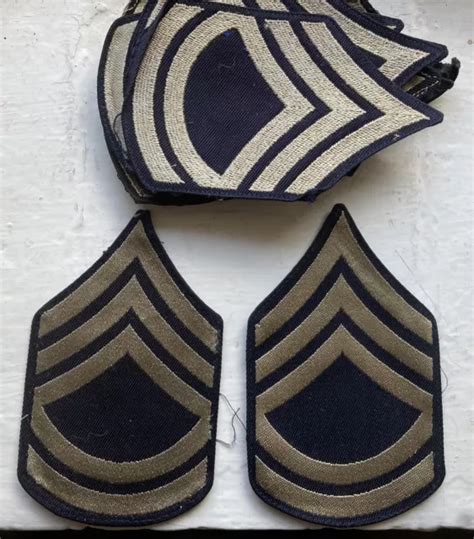 Ww2 Us Army Technical Sergeant Rank Stripes Pair American Original Eur 29 18 Picclick It