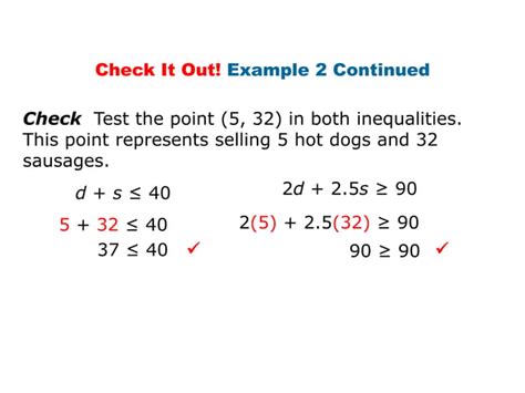 System Of Linear Inequalities PPTX Physics Science