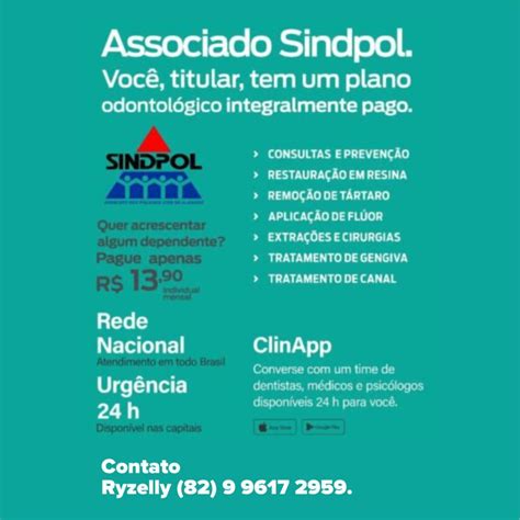 Sindpol Alagoas Plano Especial Da Clin Gratuito Para PCs Aposentados