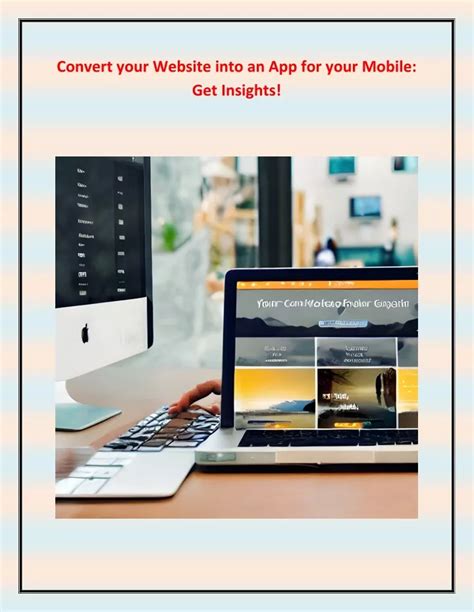 PPT Convert Your Website Into An App For Your Mobile Get Insights